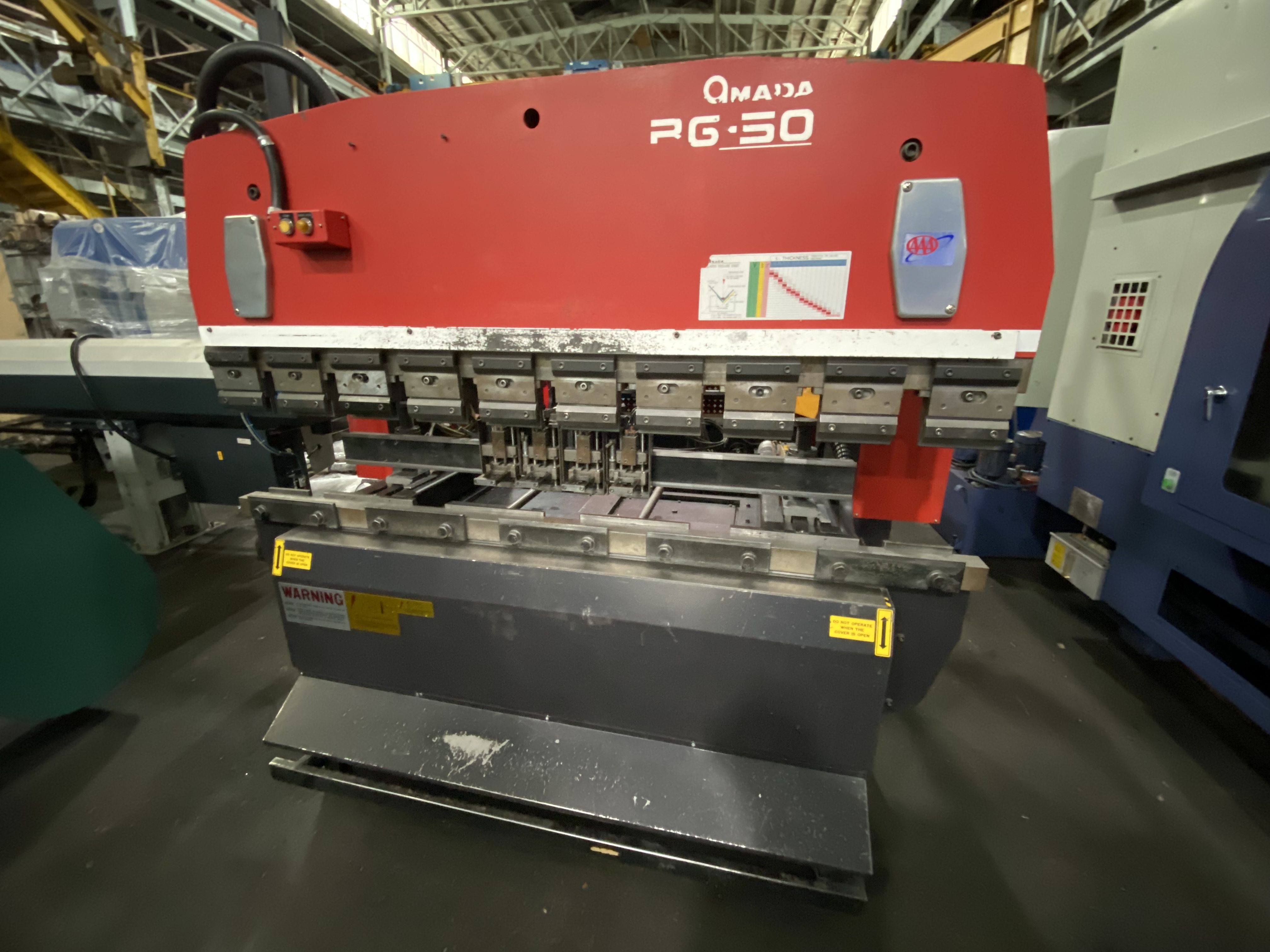 1995 Amada RG-50 Up-Acting Press Brake (#5012)